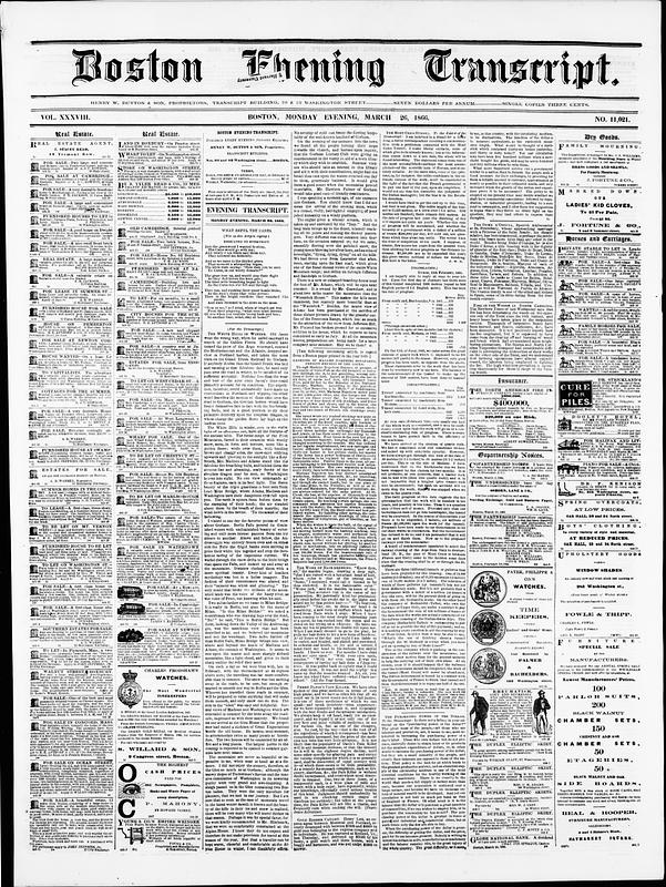 Boston Evening Transcript - Digital Commonwealth