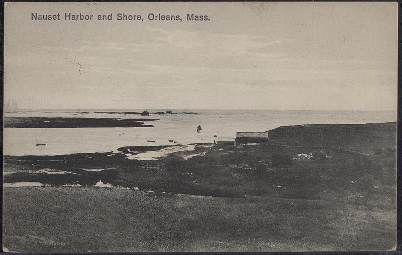 Nauset Harbor and shore, Orleans, Mass. - Digital Commonwealth