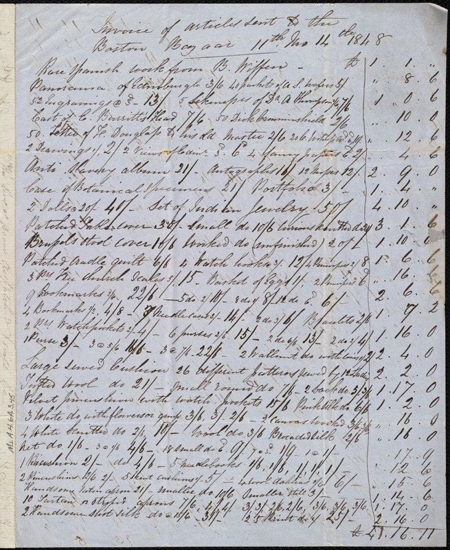 Letter from Eliza Wigham, [Edinburgh, Scotland], to Anne Warren Weston ...