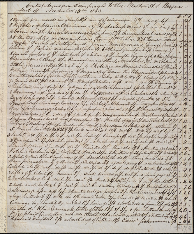 Letter from Eliza Wigham, 5 Gray Street, Edinburgh, [Scotland], to Anne ...