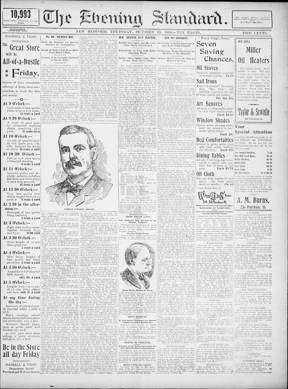 Evening Standard. October 13, 1898 - Digital Commonwealth