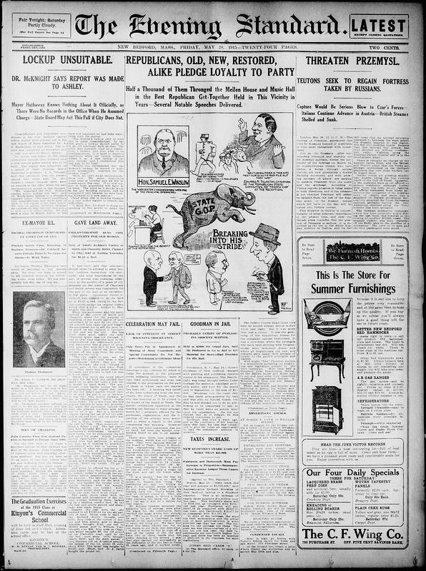 Evening Standard. May 28, 1915 - Digital Commonwealth