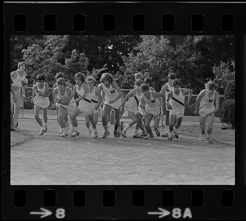 Cross country, Bert and John Steeves - Digital Commonwealth