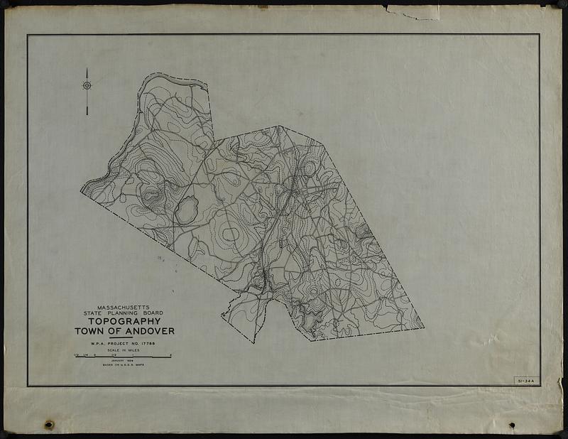 Topography Town of Andover - Digital Commonwealth