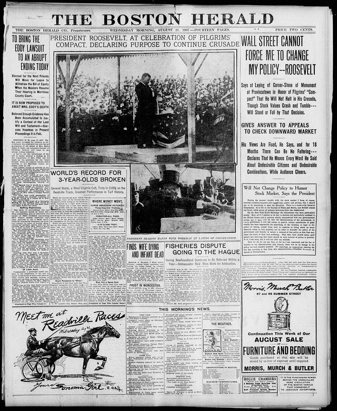 The Boston Herald. August 21, 1907 - Digital Commonwealth