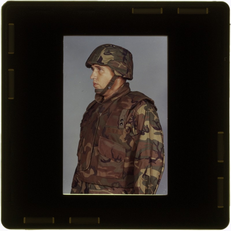 PASGT helmet & vest, Barron - Digital Commonwealth