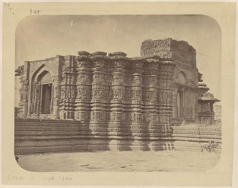 Lonar Gr. Temple, N. face - Digital Commonwealth
