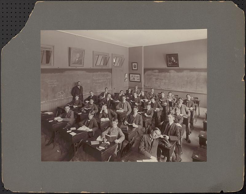 Boston Latin School, interior, Classroom Photo, Class III - Digital ...