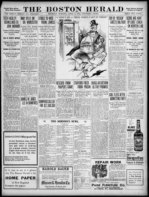 The Boston Herald. April 06, 1905 - Digital Commonwealth