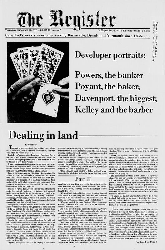 The Register. September 15, 1977 - Digital Commonwealth