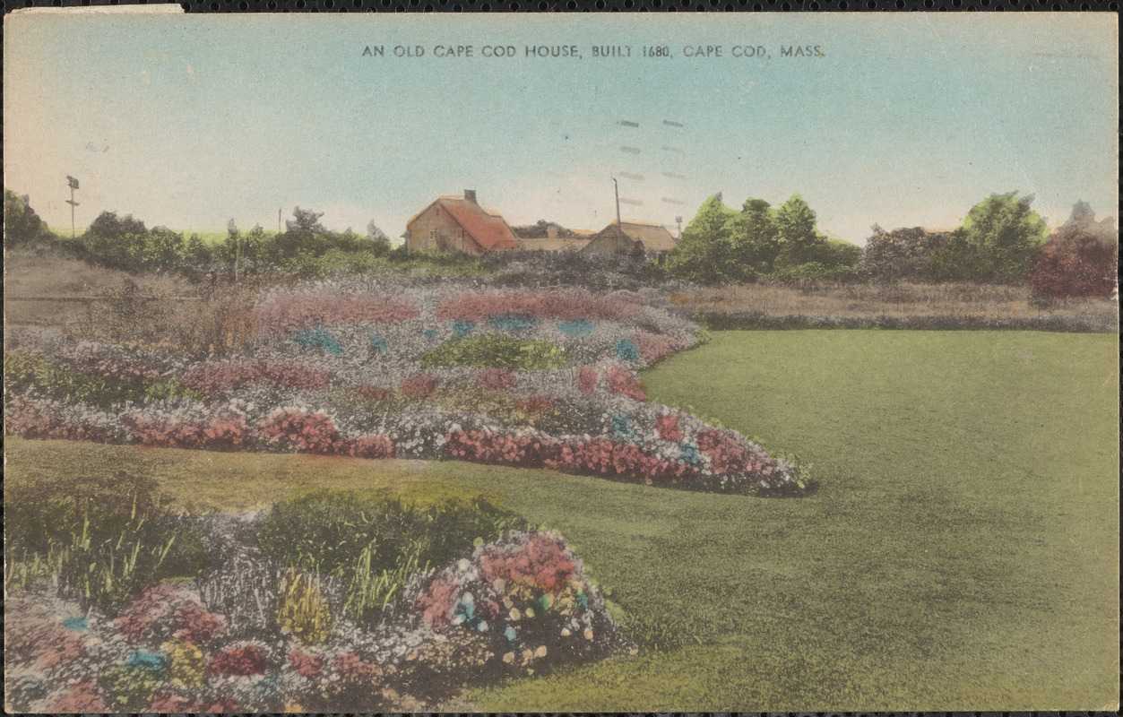 An old Cape Cod house built 1680 - Digital Commonwealth