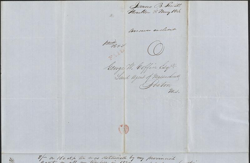 Isaac B. Smith to George Coffin, 25 May 1846 - Digital Commonwealth