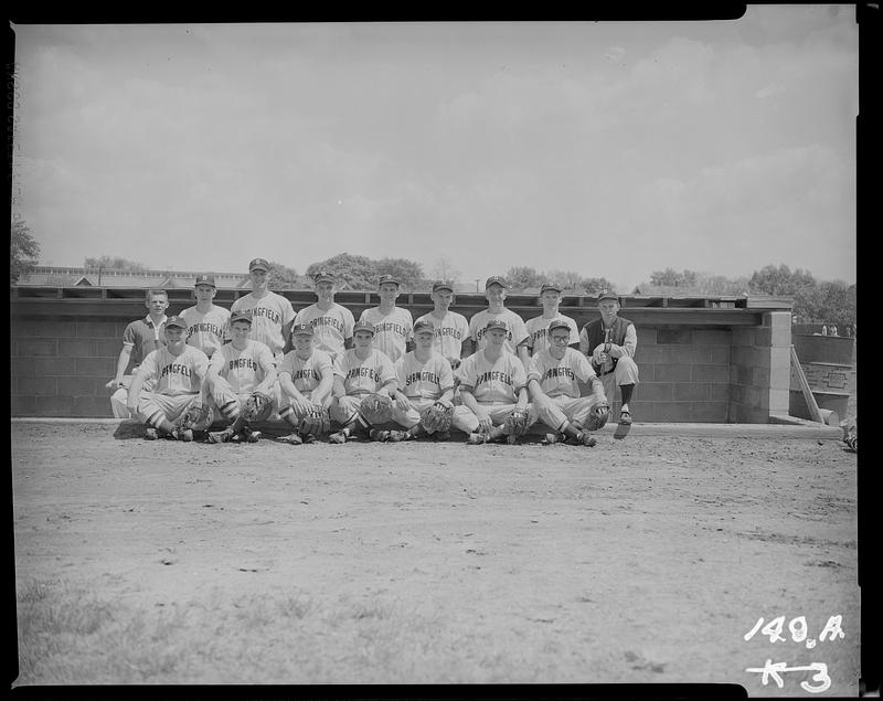 Springfield College J.V. Baseball Team - Digital Commonwealth
