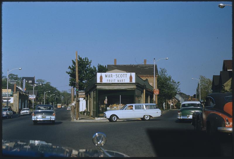 View of Mar-Scott Fruit Mart - Digital Commonwealth