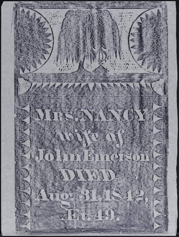 Mrs. Nancy - Digital Commonwealth