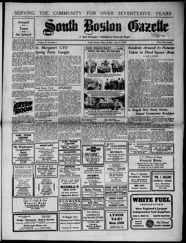 South Boston Gazette, June 09, 1950 - Digital Commonwealth
