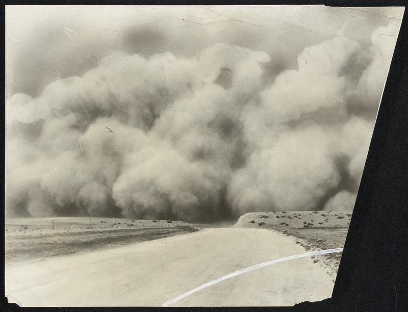 Weather Dust storm - Digital Commonwealth
