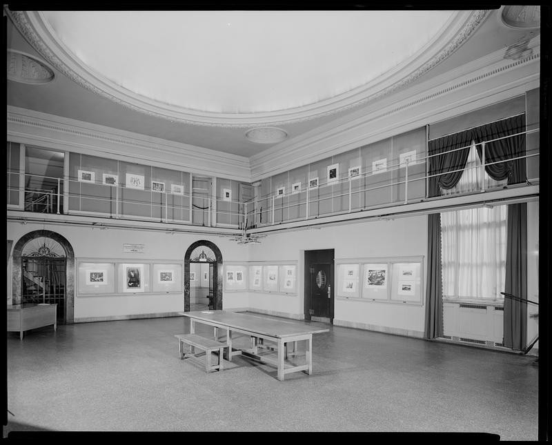 Boston Public Library. Albert H. Wiggin Gallery. Exhibition ...