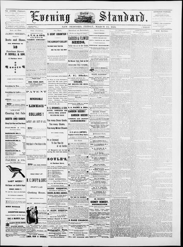 Evening Standard. March 14, 1879 - Digital Commonwealth