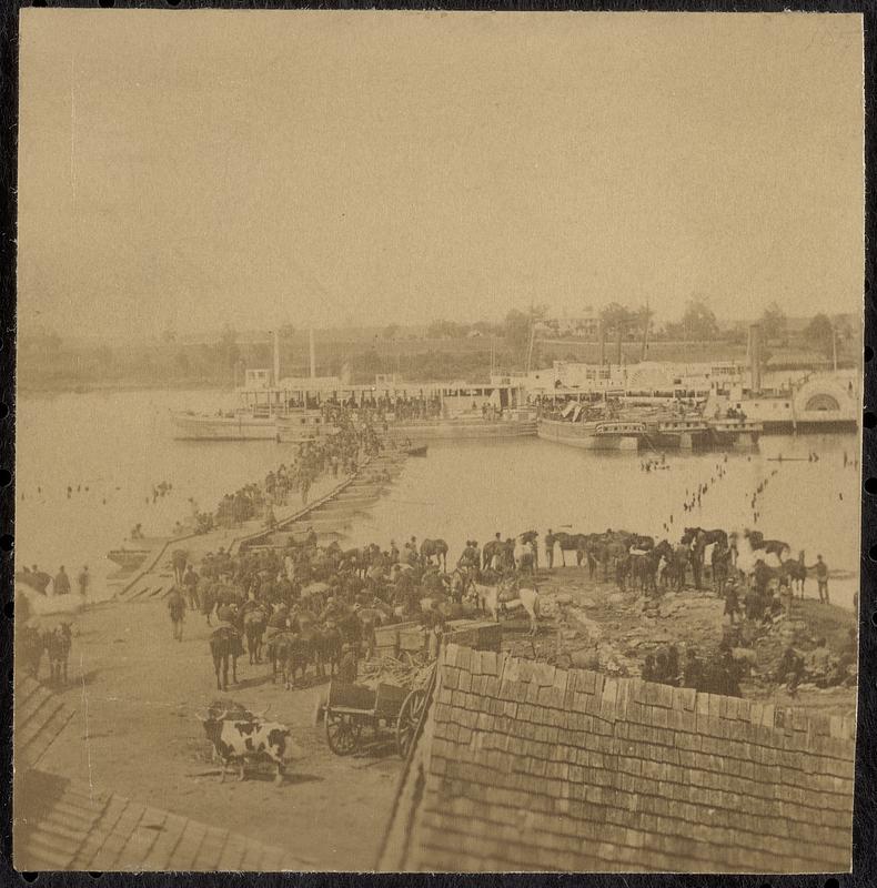 Evacuation of Port Royal, Va., May 30, 1864 - Digital Commonwealth