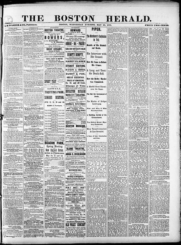 The Boston Herald. May 10, 1876 - Digital Commonwealth