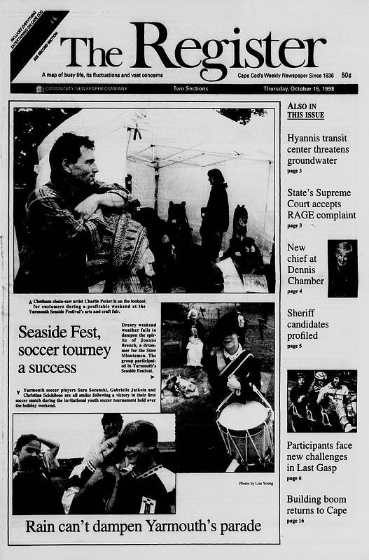 The Register. October 15, 1998 - Digital Commonwealth