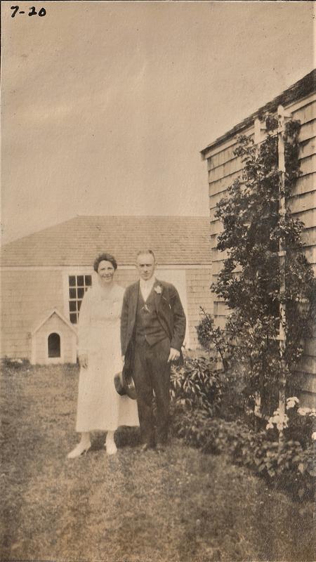 "The day of Al's marriage" Harriet Thoms Chase and George H. Chase ...