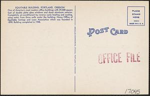 New Equitable Building, Portland, Oregon - Digital Commonwealth