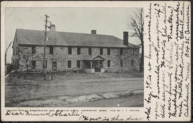 Stone Tavern East Main Street - Digital Commonwealth