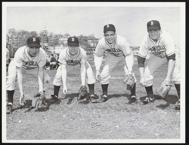 B.C. High - Infield Jean Dolan - 3B. Tom Anderson - SS. Rick Manning ...