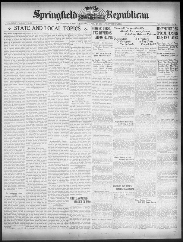 Springfield Weekly Republican - Digital Commonwealth