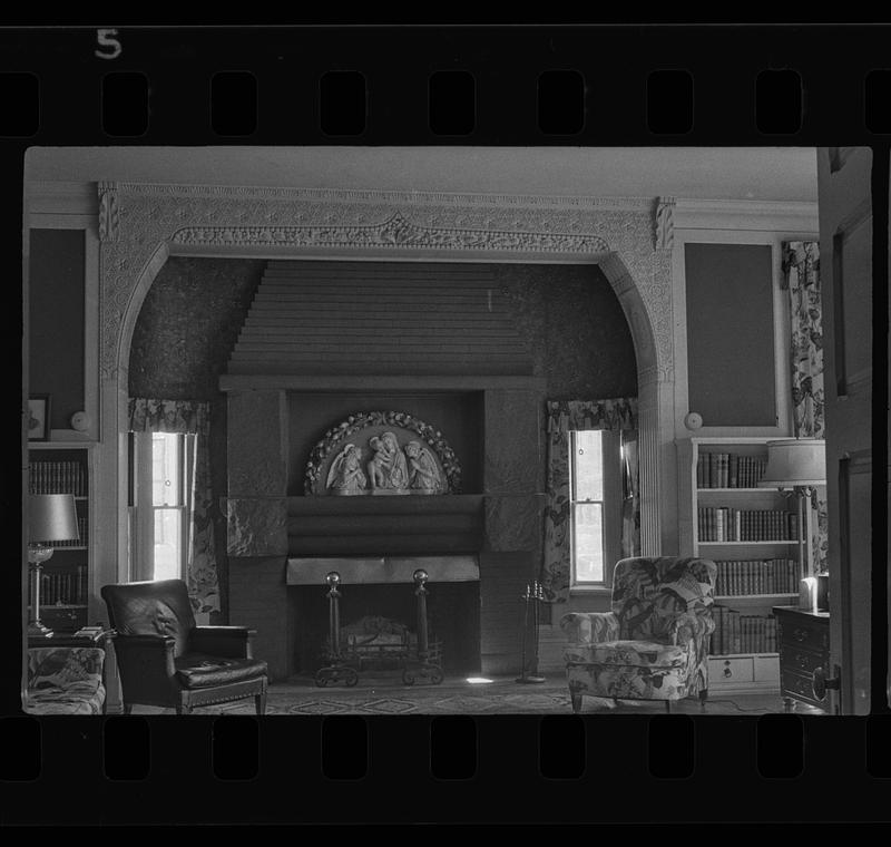 Interior, Trinity Church Rectory, 233 Clarendon Street, Boston ...