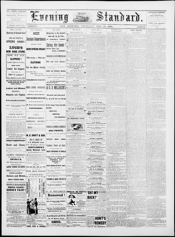 Evening Standard. May 15, 1879 - Digital Commonwealth