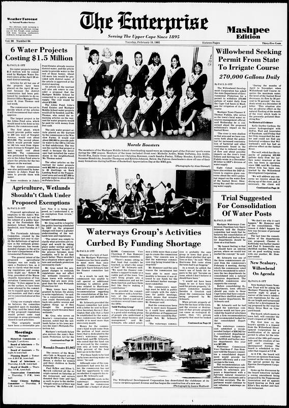The Mashpee Enterprise. February 18, 1992 - Digital Commonwealth
