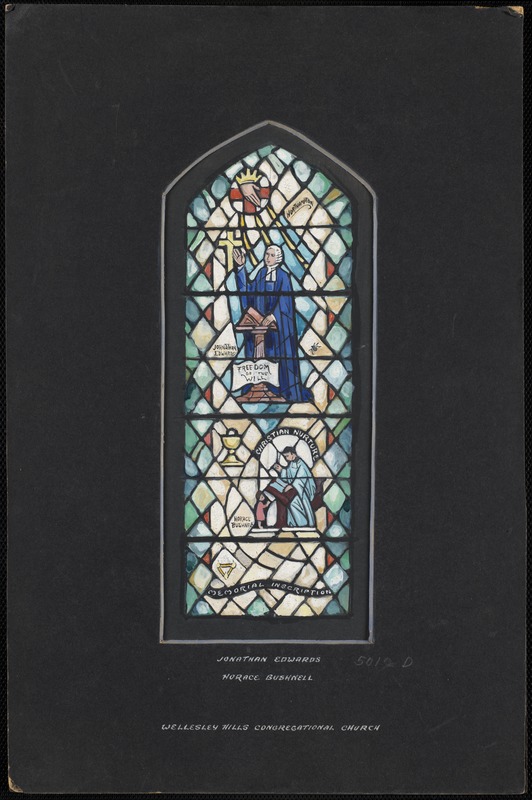 Jonathan Edwards, Horace Bushnell, Wellesley Hills Congregational ...