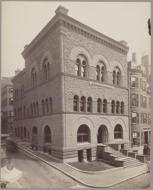 Unitarian Building, 1885-6, Boston - Digital Commonwealth