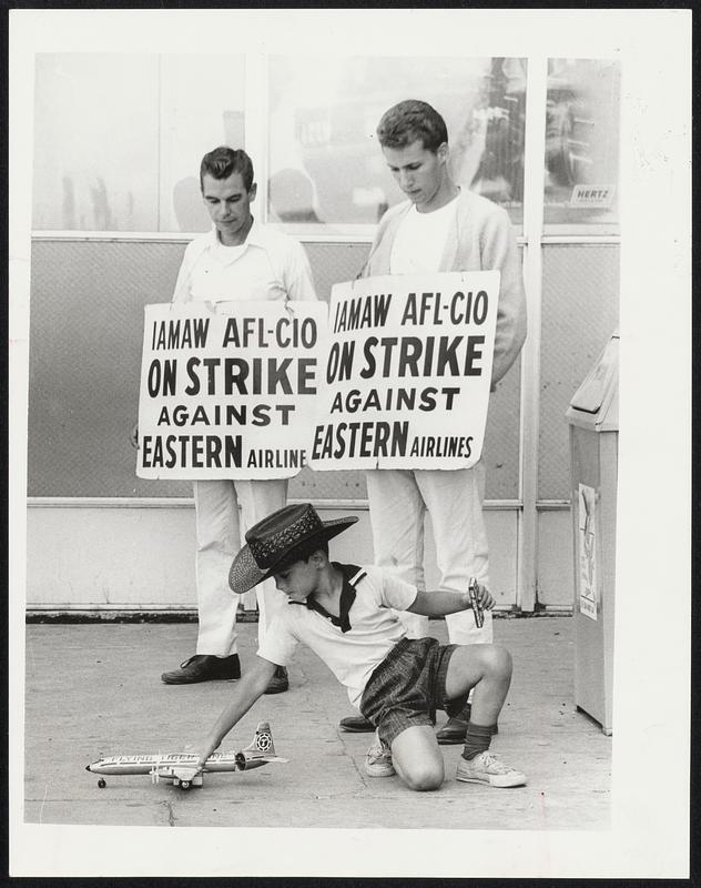 A Model Takeoff-Striking Mach Union Pickets at Logan Airport approved ...