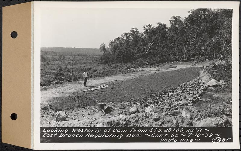 Contract No. 66, Regulating Dams, Middle Branch (New Salem), and East ...