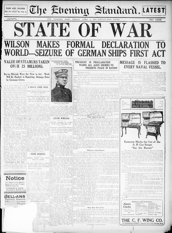 Evening Standard. April 06, 1917 - Digital Commonwealth