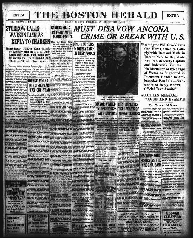 The Boston Herald. December 17, 1915 - Digital Commonwealth