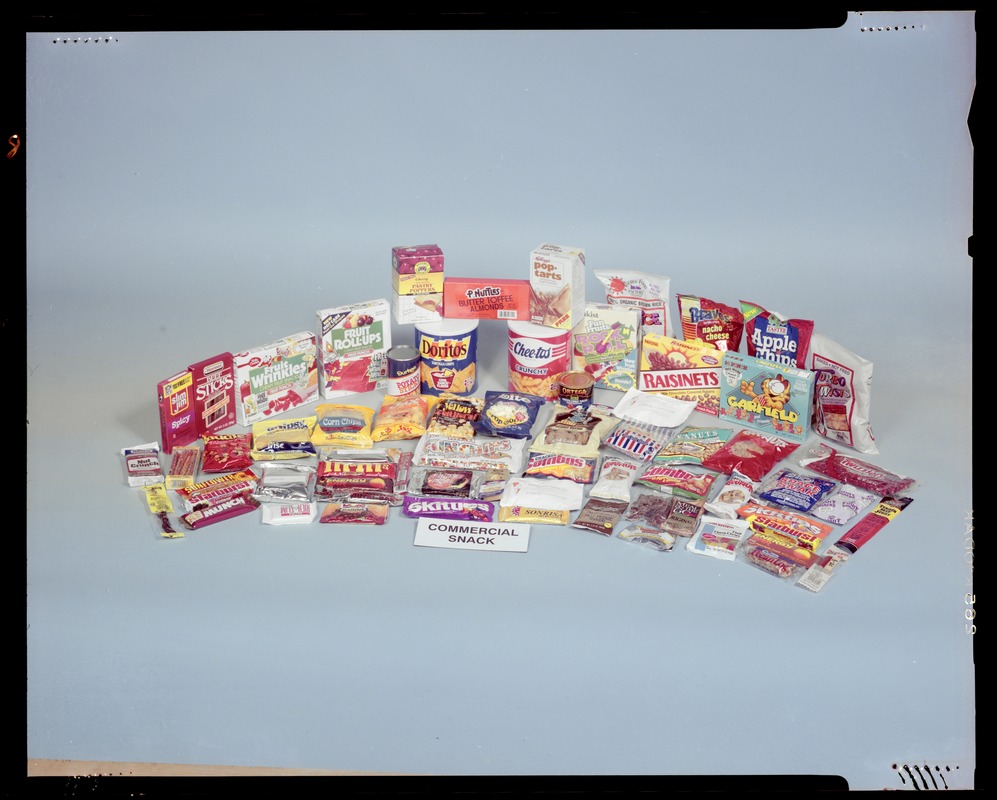 Food lab, commercial snacks - Digital Commonwealth