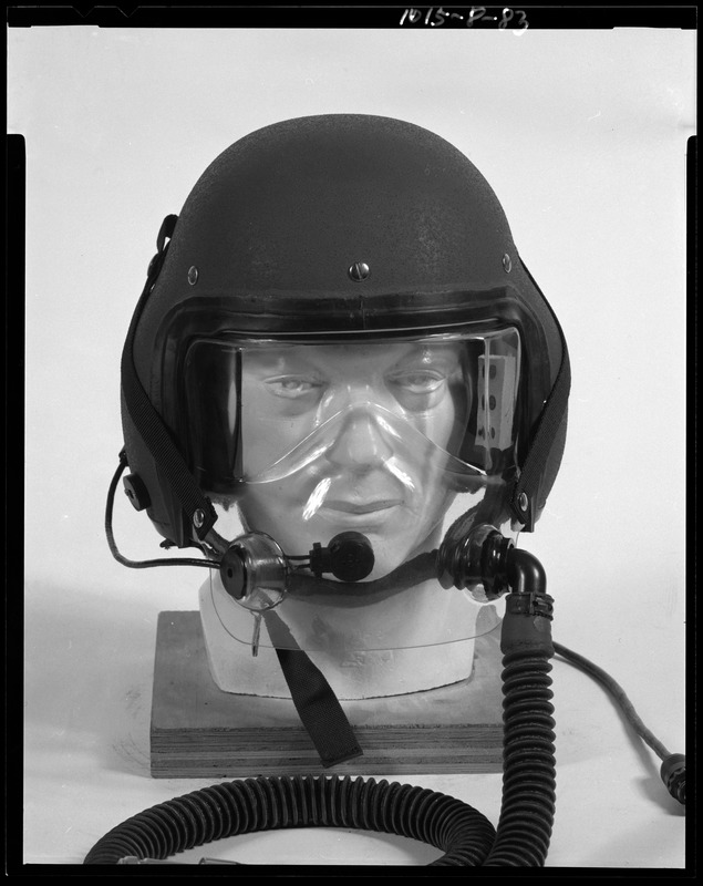 CEMEL, CVC/CP prototype helmet - Digital Commonwealth