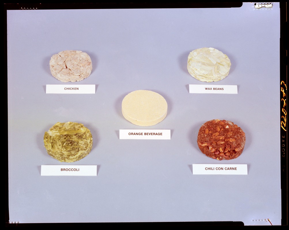 Food lab dehydrated disk - Digital Commonwealth