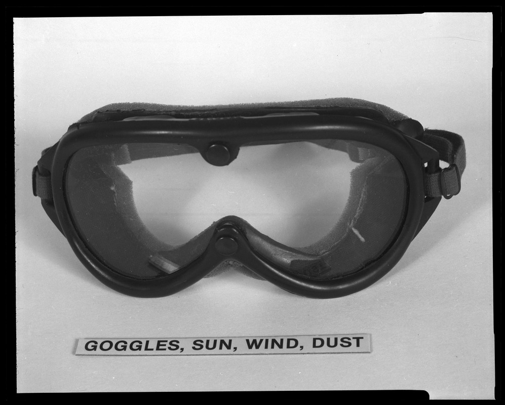 Goggles, sun, wind, dust - Digital Commonwealth