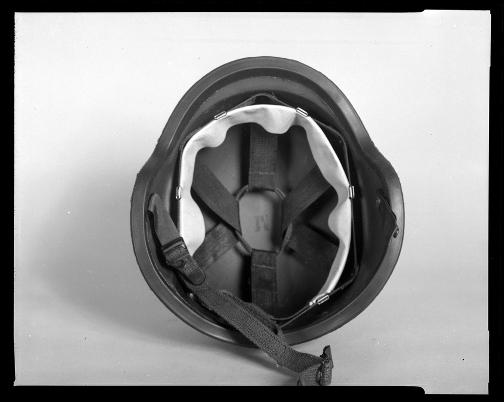 Helmet, interior view - Digital Commonwealth