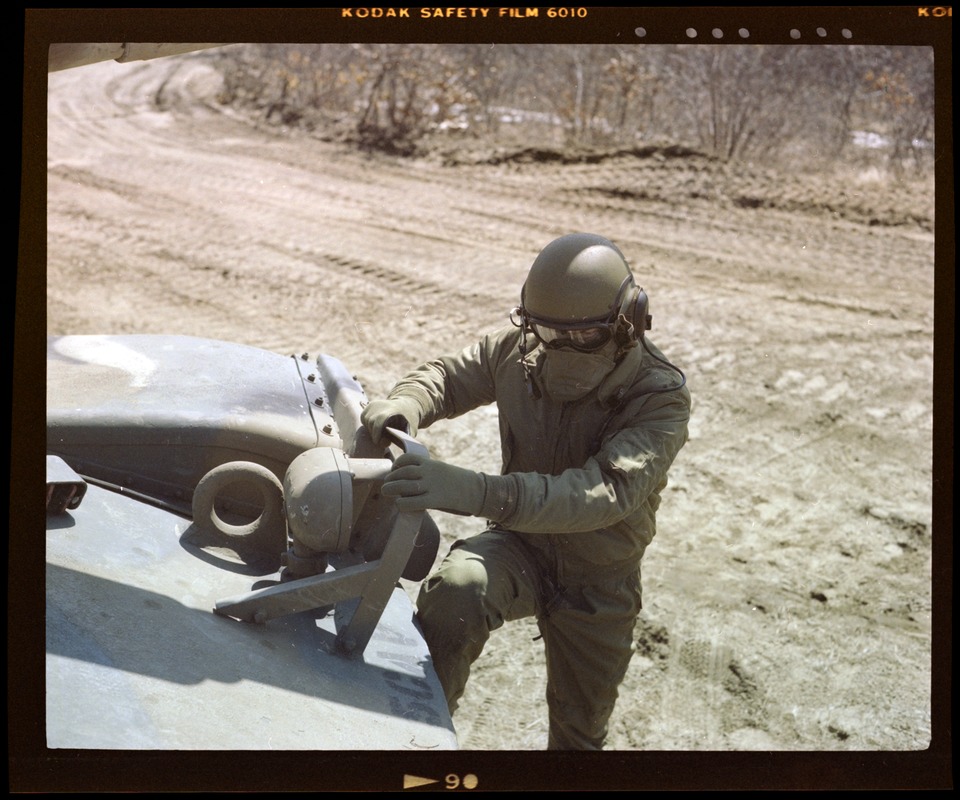 IPL (CVC), tanker u., chemical/face helmet - Digital Commonwealth