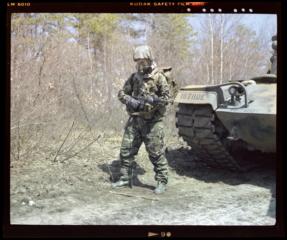 IPL (CVC), tanker u., chemical/face helmet - Digital Commonwealth