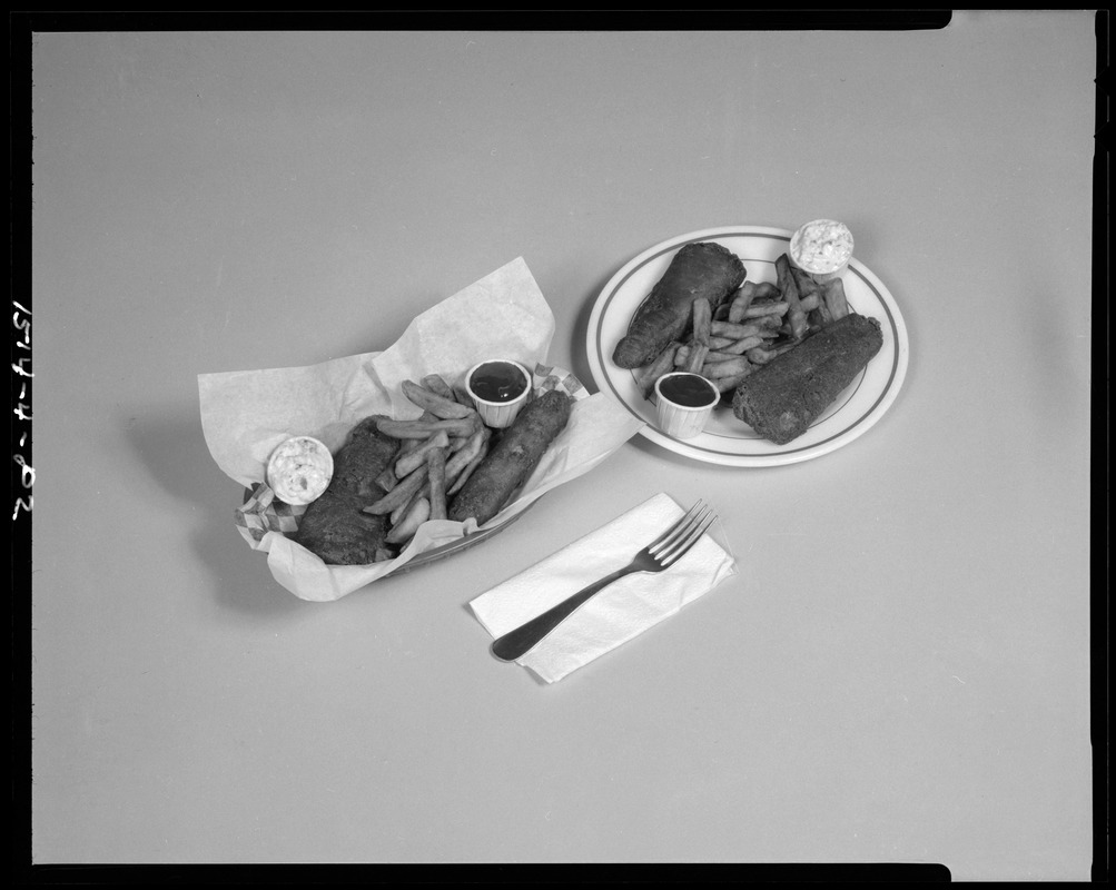 Food lab, fish + chips - Digital Commonwealth