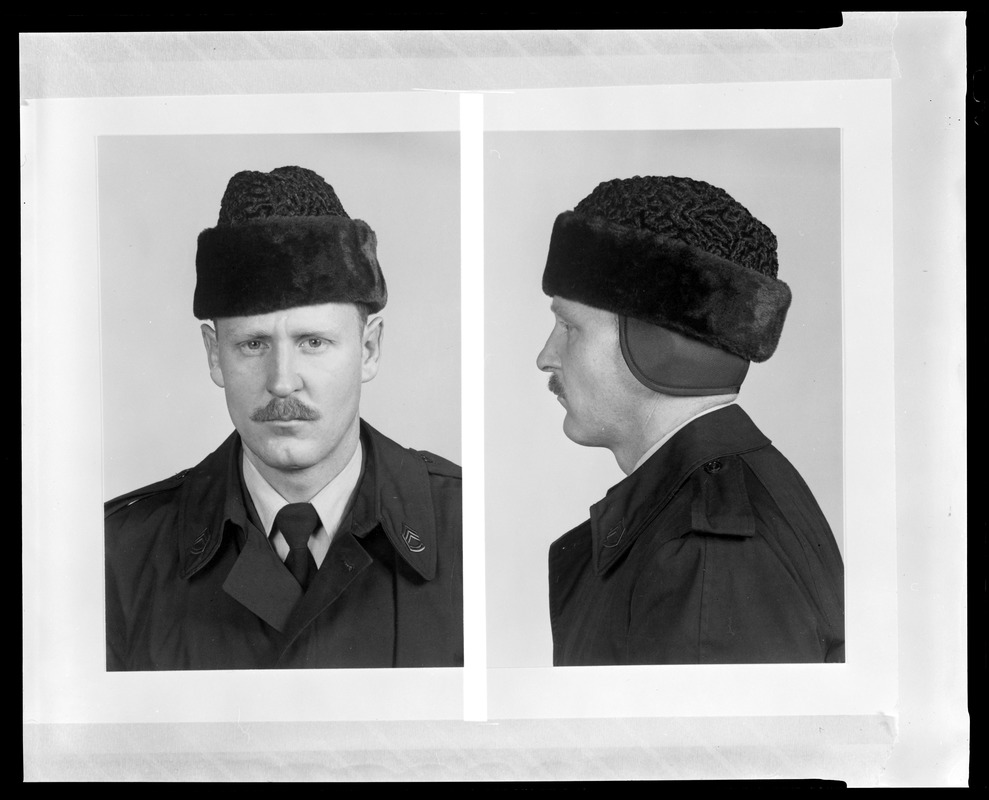 CEMEL, male - hats, front + side view - Digital Commonwealth