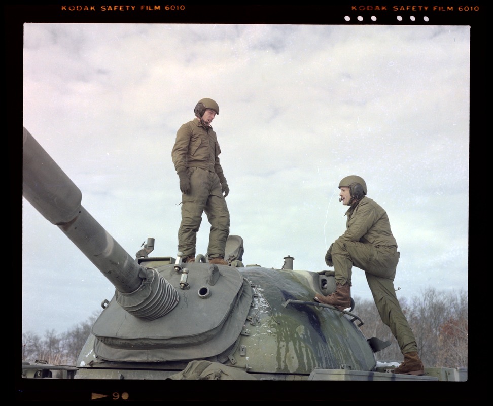 Tankers uniform, Ft. Devens - Digital Commonwealth